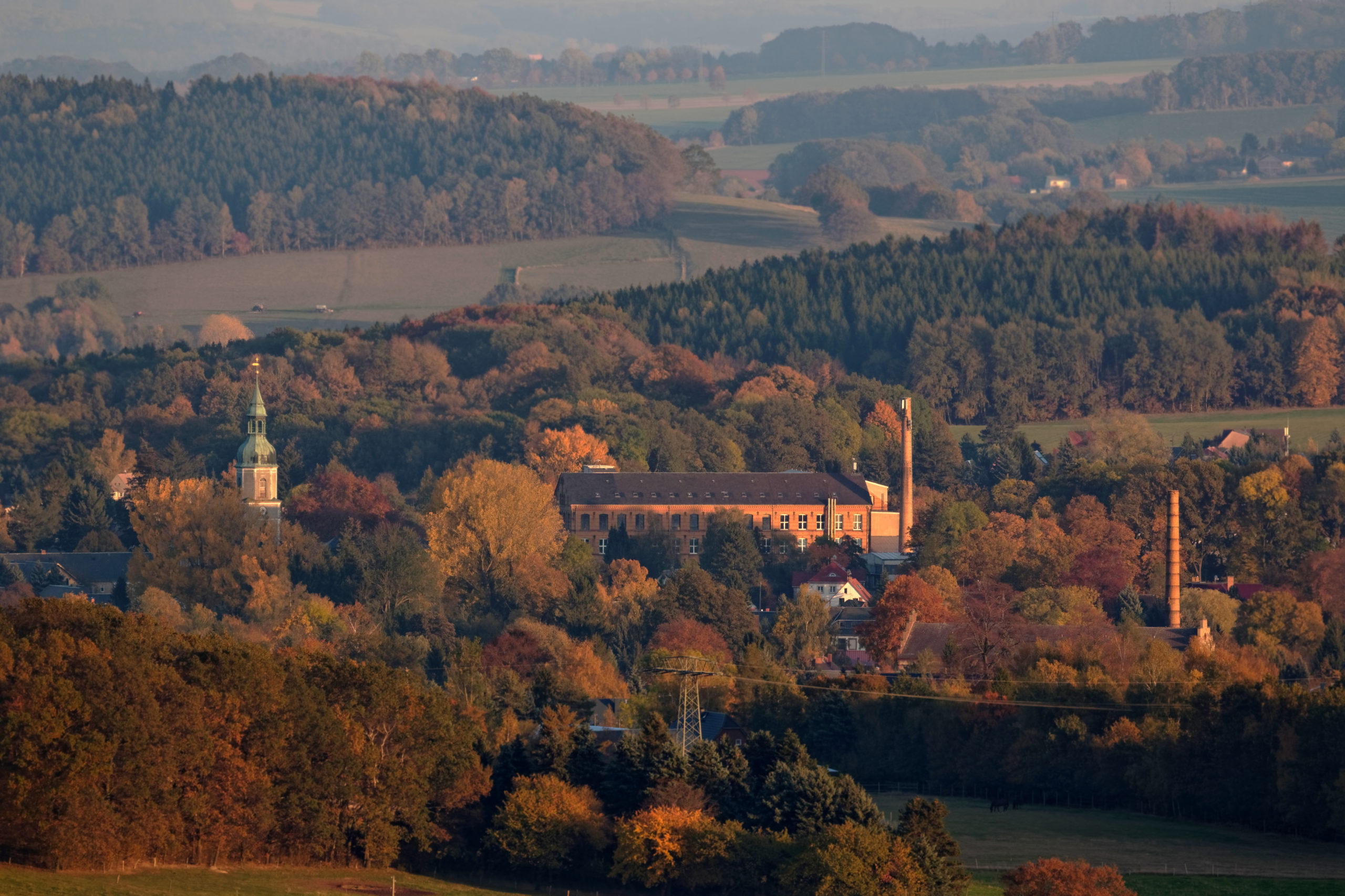 Schönbach vom Bieleboh aus fotografiert – Wiesensafari